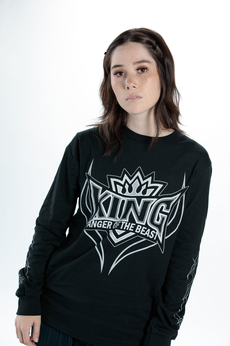 TEKKEN - 'King Anger Of The Beast' Long Sleeve Shirt - Black – 10/0 Merch