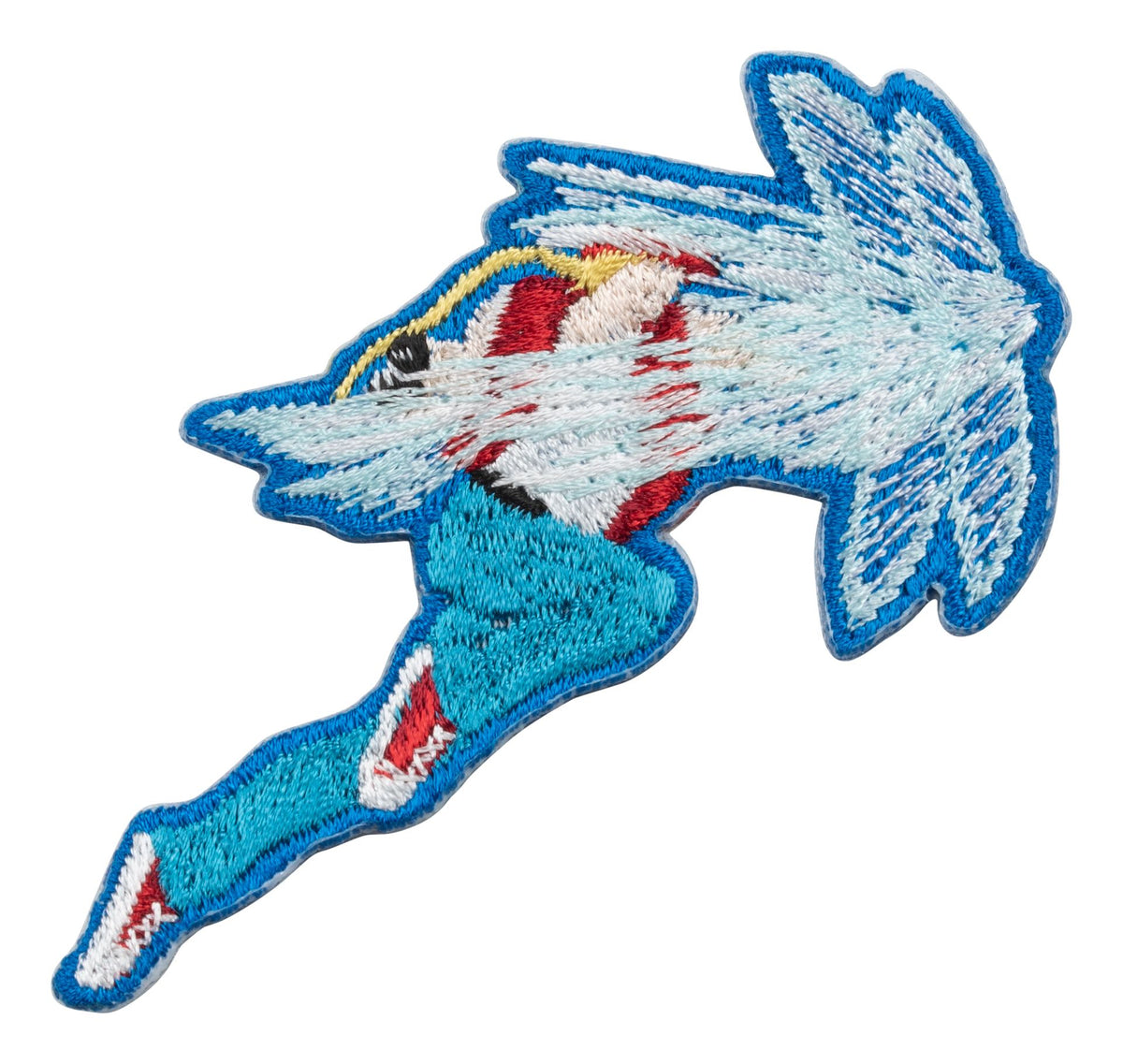 SF Embroidered Sticker - Terry / Burning Knuckle – 10/0 Merch