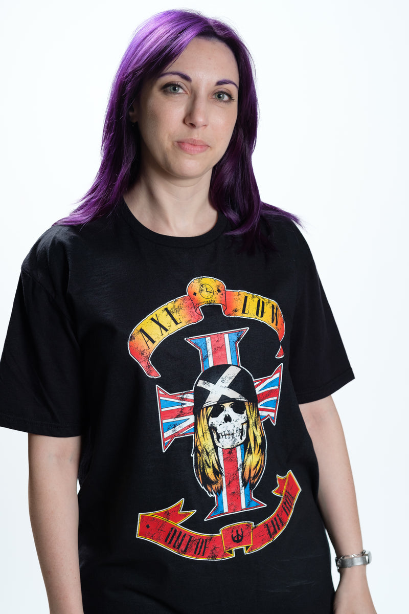 GUILTY GEAR - 'Axl Out Of The Box' T-Shirt - Black – 10/0 Merch