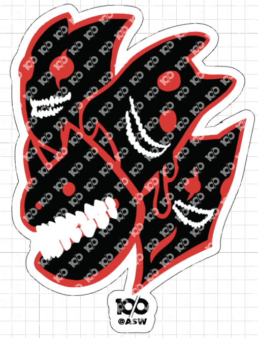 GUILTY GEAR - 'Pressure' - Sticker – 10/0 Merch