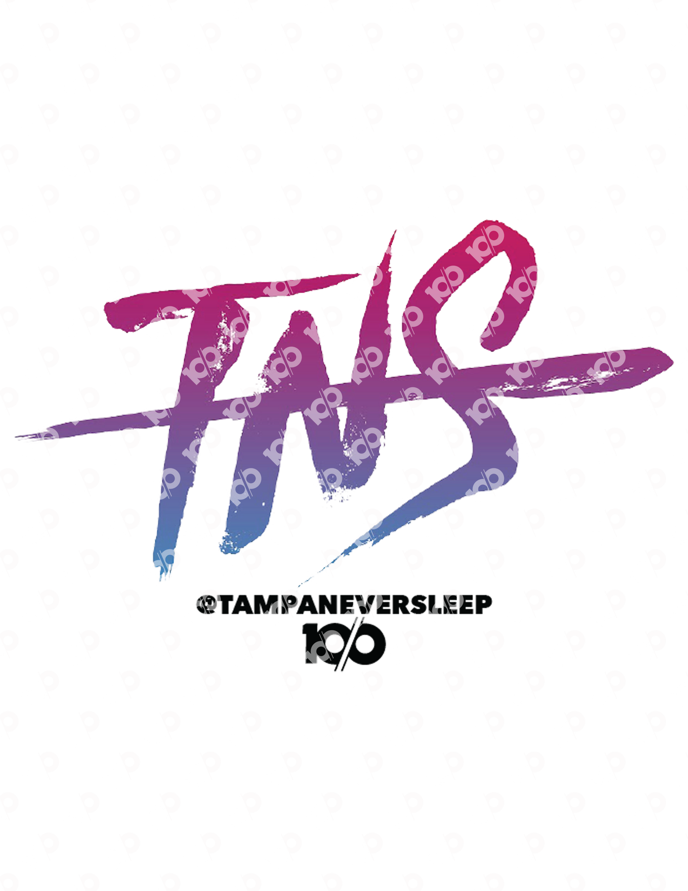 TNS - 'tampaTns Emote' - Sticker – 10/0 Merch