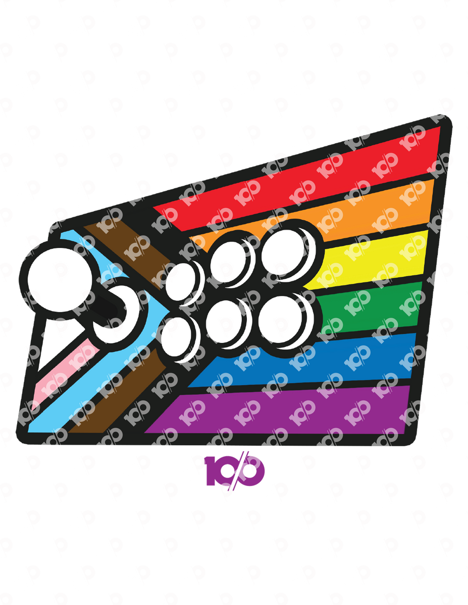 ten/o - 'Pride: LGBTQ+' Stick - Sticker – 10/0 Merch