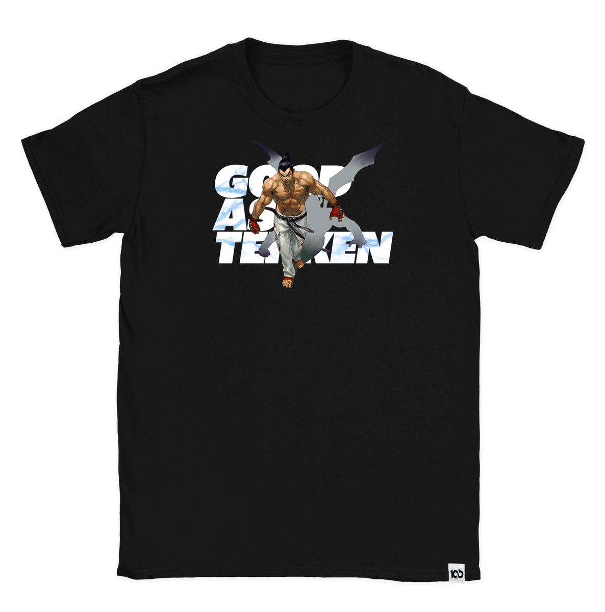 TEKKEN - 'GOOD ASS TEKKEN Kazuya' T-Shirt - Black – 10/0 Merch