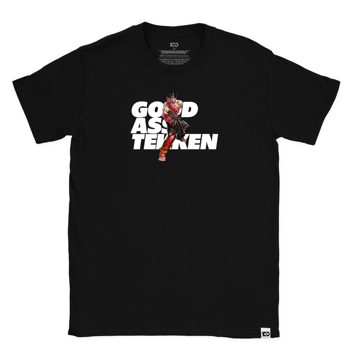 TEKKEN - 'GOOD ASS TEKKEN Jin' T-Shirt - Black – 10/0 Merch